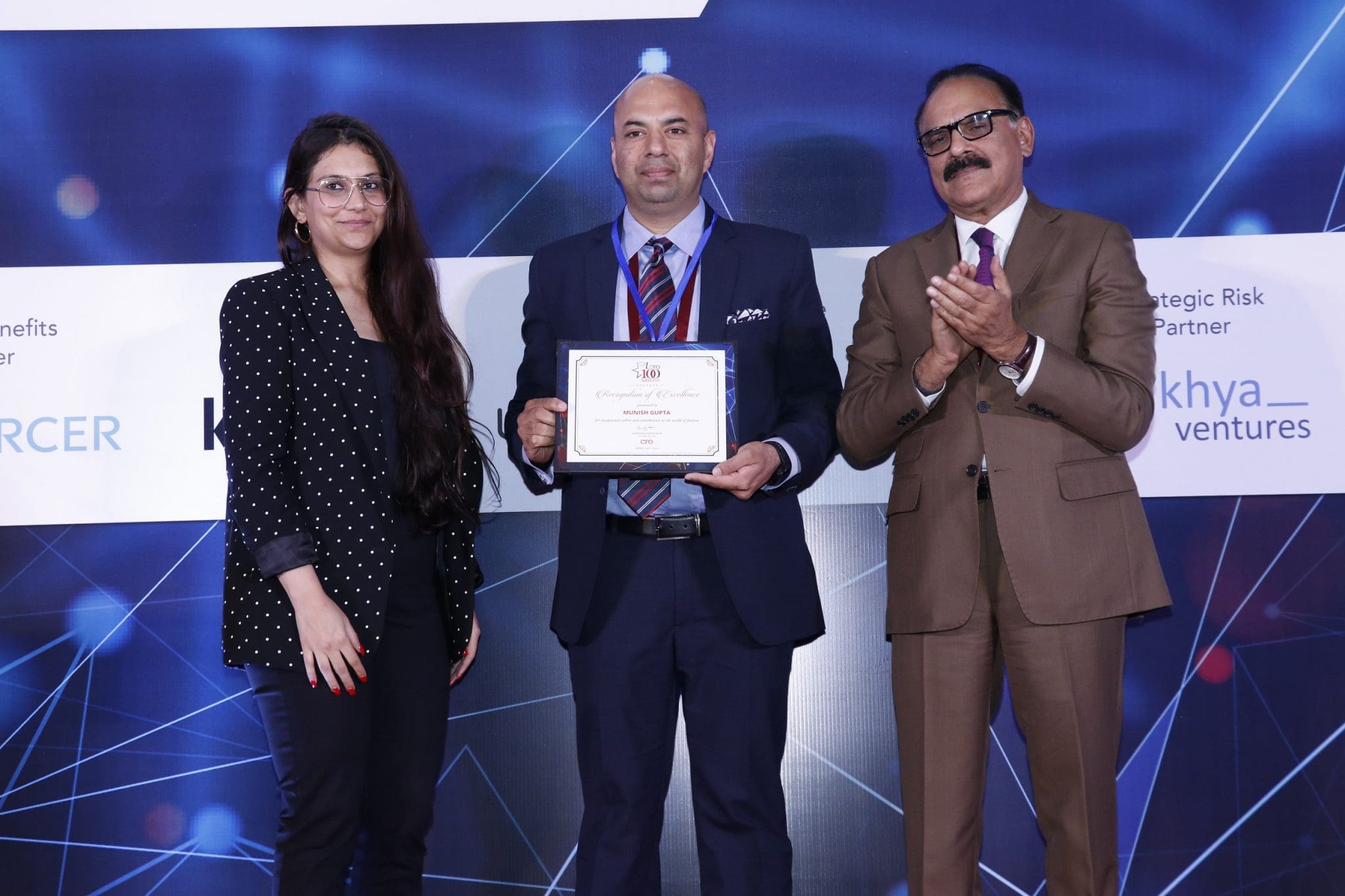 InterGlobe Hotels Private Limited felicitated with ‘CFO 100 Roll of ...