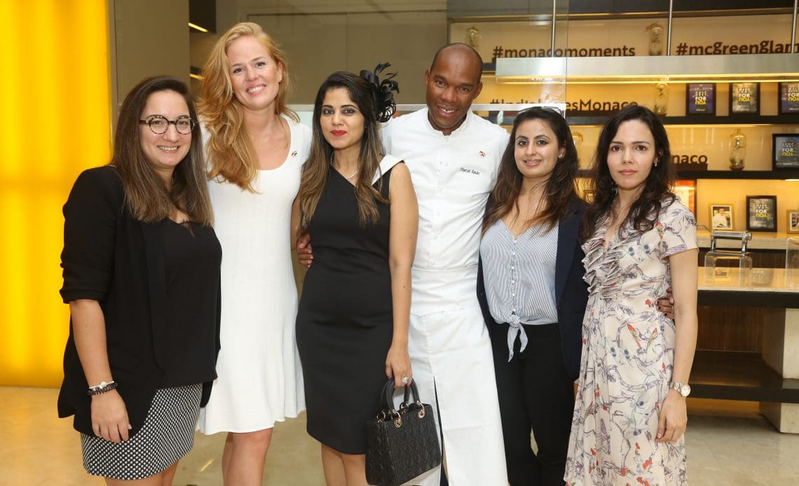 Chef Marcel Ravin's superb cuisine at Monaco Organic Food Festival in ...