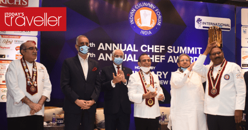 Celebrated Chef Arvind Rai, The Ashok wins popular ‘The Golden Hat’ at ...