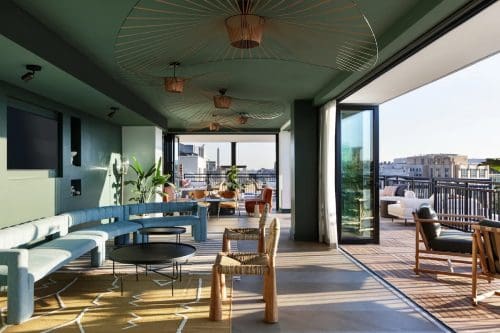 Washington DC new Rooftop Lounge with fire pits and great views opens ...