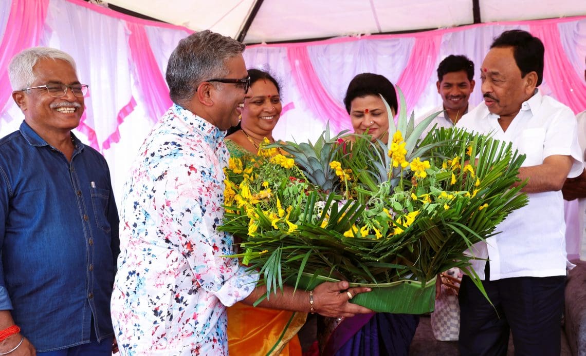 Union Minister Shri Narayan Rane inaugurates beautiful Maati Nature ...