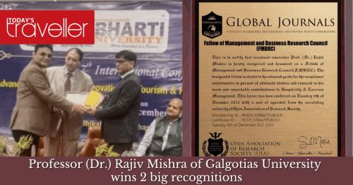 Professor (Dr.) Rajiv Mishra of Galgotias University wins 2 big ...
