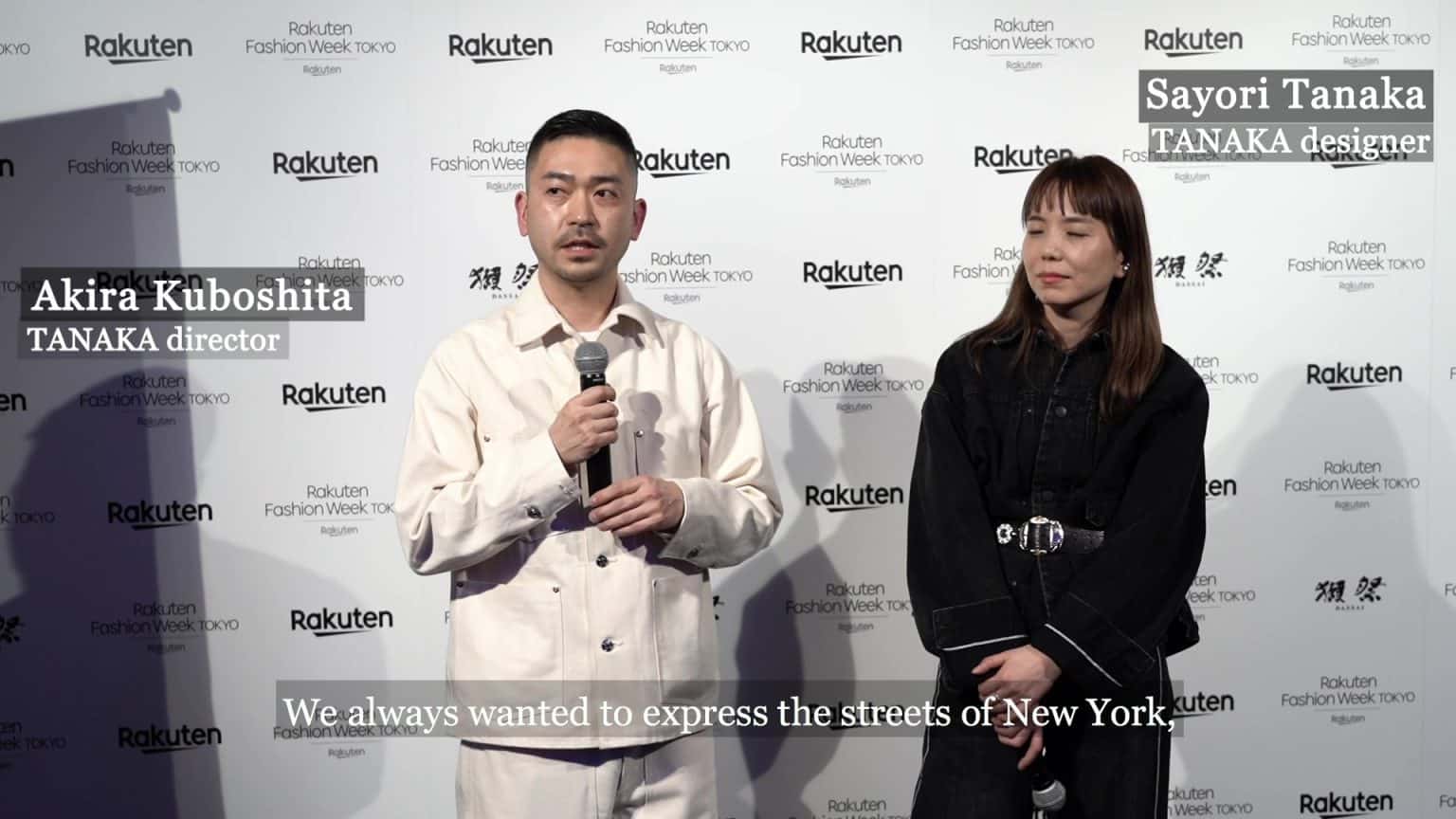 Tokyo Fashion Award 2023 winner brand TANAKA unveils new collection