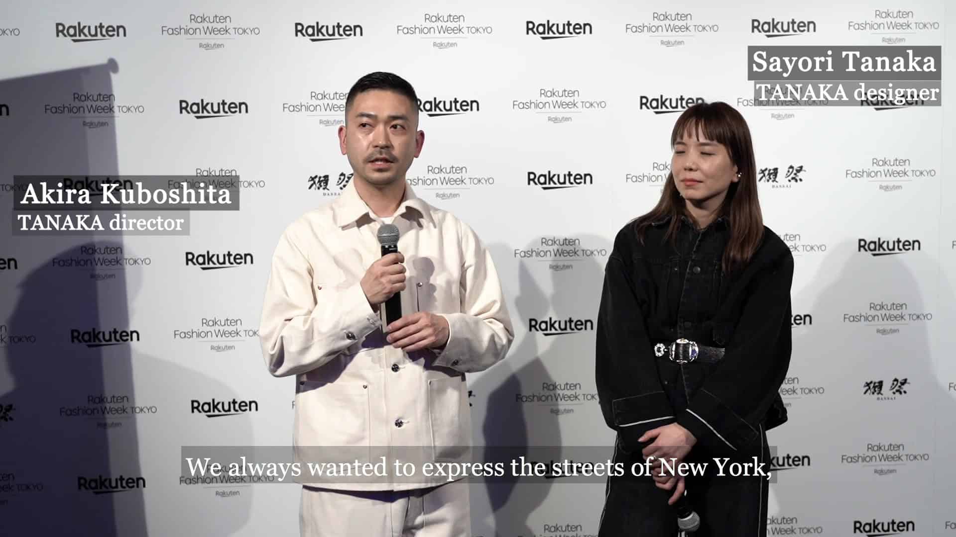 Tokyo Fashion Award 2023 winner brand TANAKA unveils new collection