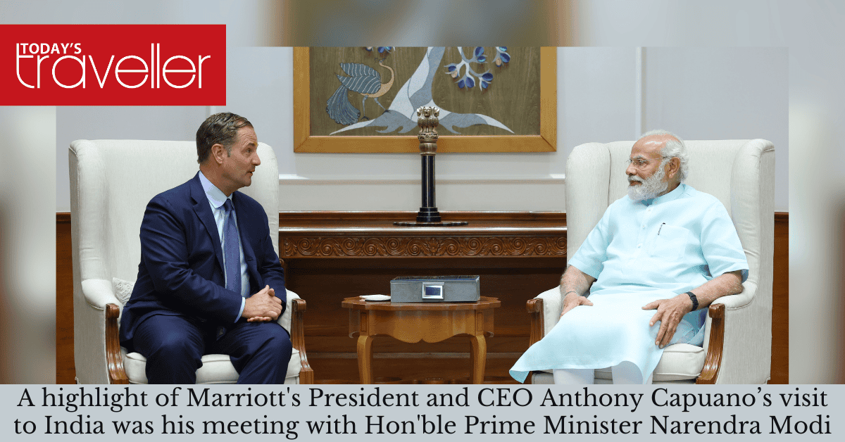 Marriott underscores big development in India in visit by President ...