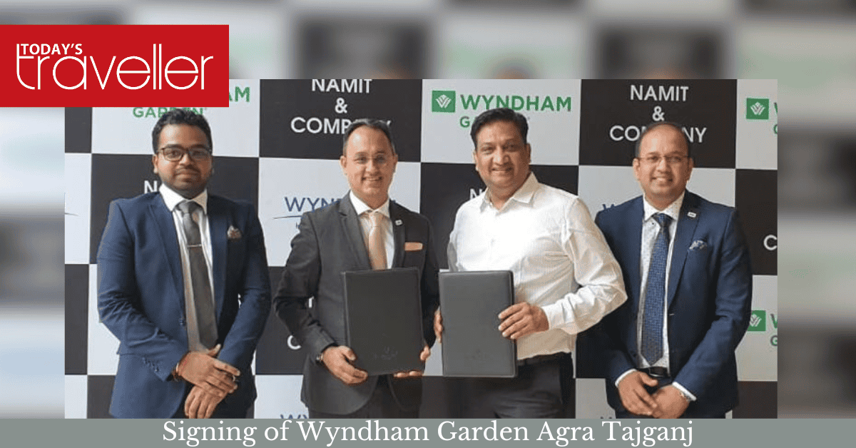 Signing of new 138-key Wyndham Garden Agra Tajganj in famous city of Agra