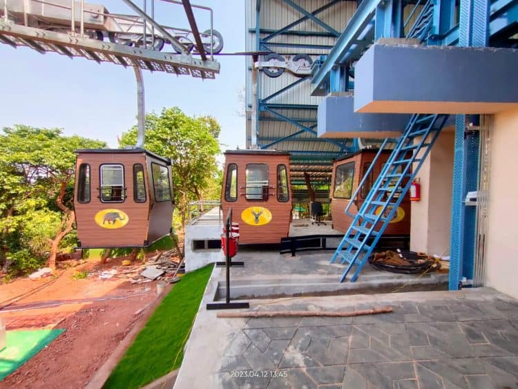 New ride! Damodar Ropeway to wow visitors to Nandankanan Zoological ...