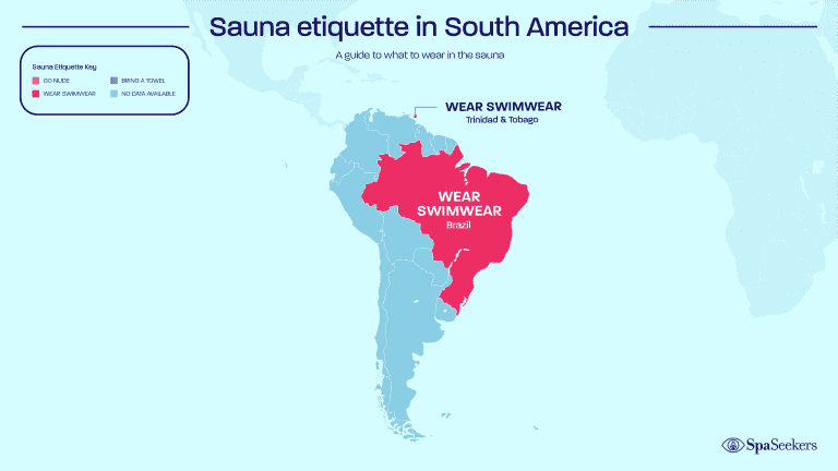 New Sauna Global Map of 84 countries reveal what to wear as spa lovers ...