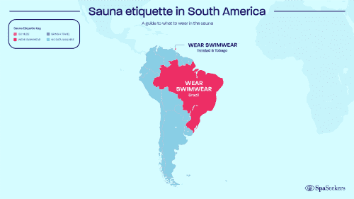 New Sauna Global Map of 84 countries reveal what to wear as spa lovers ...
