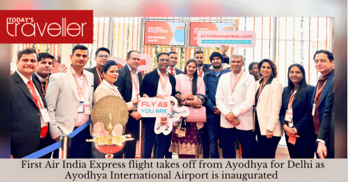 First Air India Express flight takes off from Ayodhya for Delhi as ...