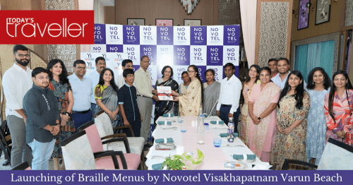 Novotel Visakhapatnam Varun Beach Breaks Barriers by launching Braille ...