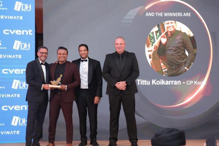 Tittu Koikkaran facilitated Best Commercial Leader in IMEA Region