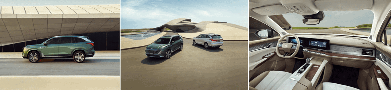 MG launches the new MG RX9 premium SUV: A perfect mix of modern design ...