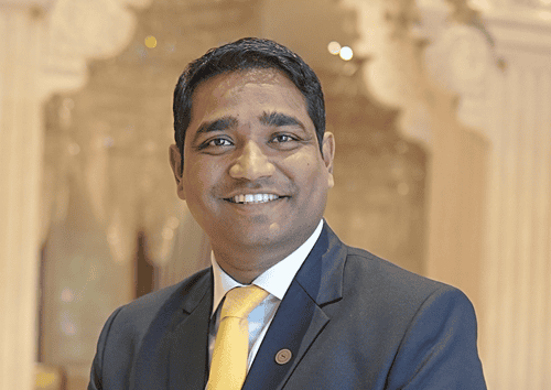 Dhananjay Nangare Dir of Rooms at Sheraton Grand Pune Bund