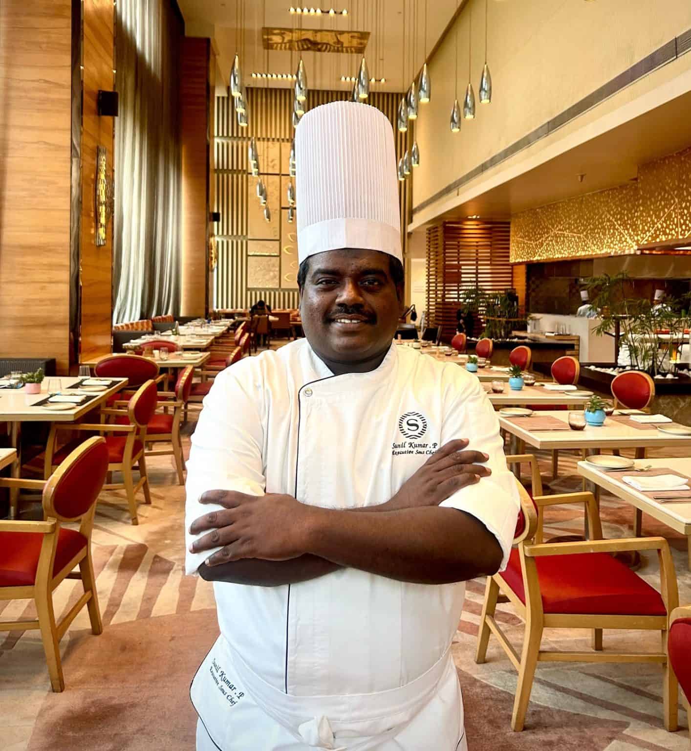 Chef Sunil Kumar, Exec Sous Chef at Sheraton Grand Bangalore