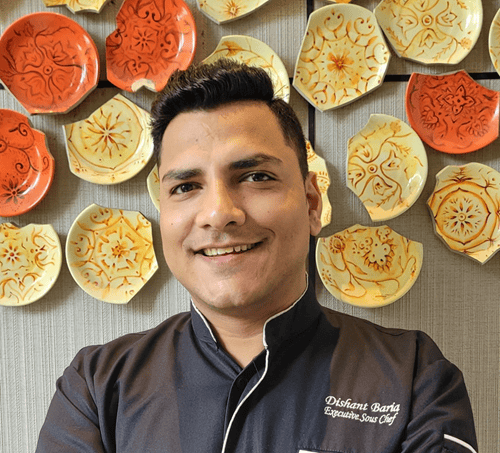 Dishant Baria new Exec Sous Chef at Courtyard Aravali Resort