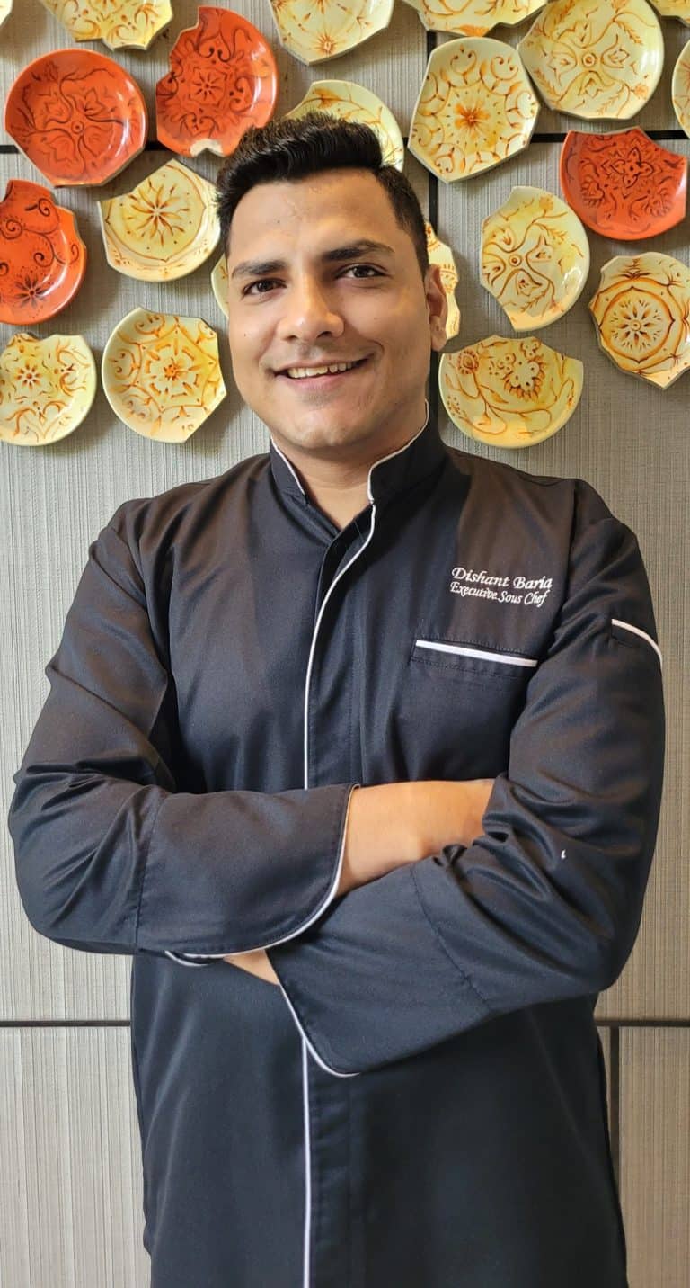 Dishant Baria new Exec Sous Chef at Courtyard Aravali Resort