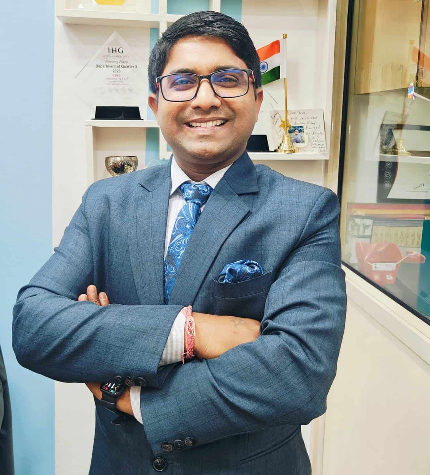 Devendra Kumar as new HR Director Crowne Plaza Today Okhla