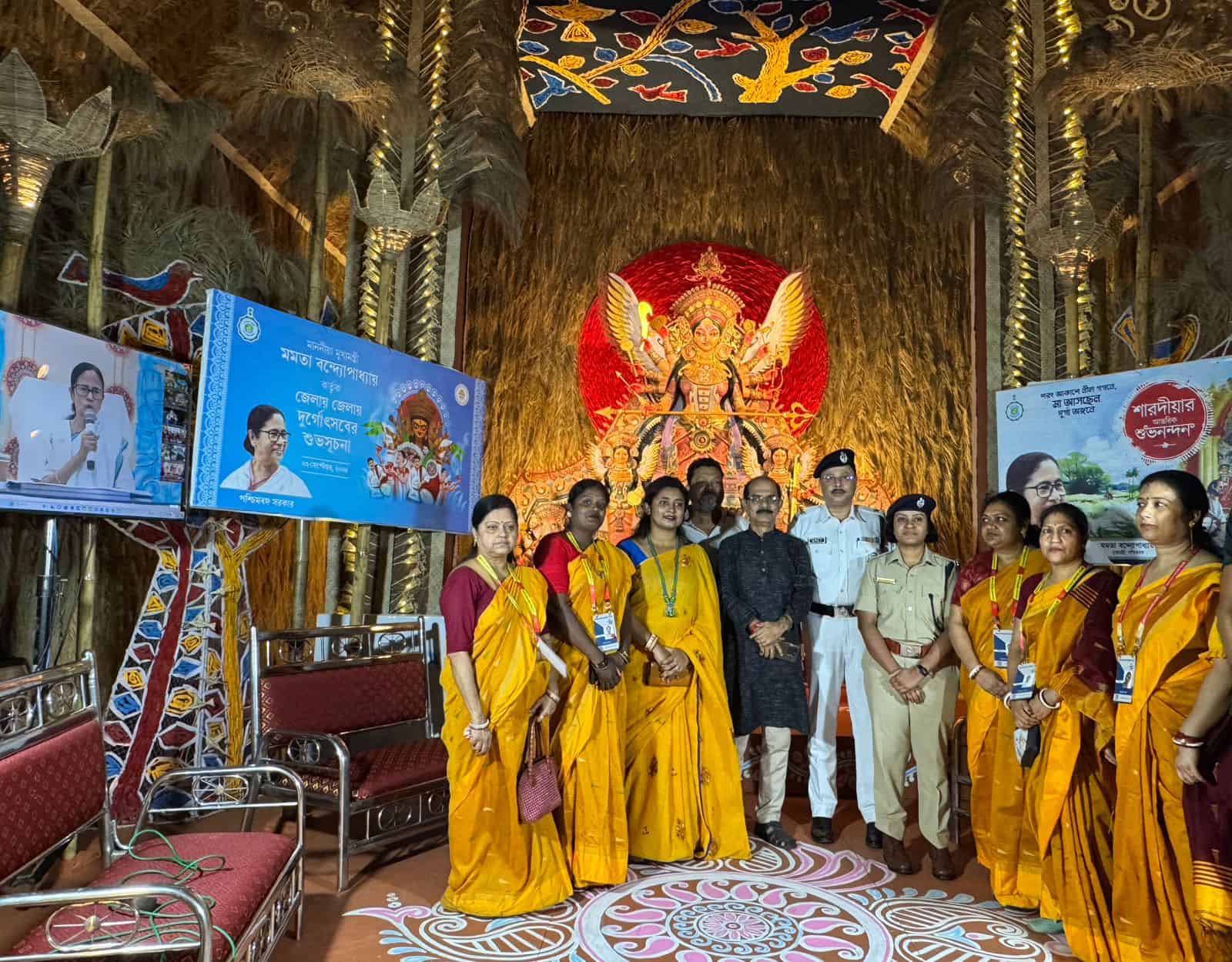 Baguiati’s 72nd Durga Puja Unveils Great Shabdo