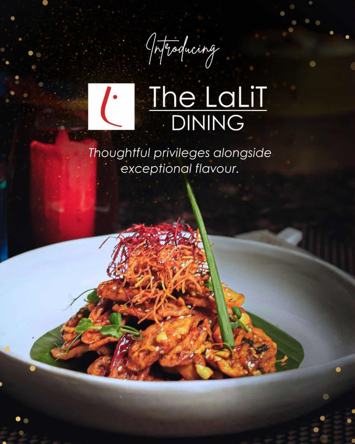The LaLiT Group Launches Dining Membership: Great Perks
