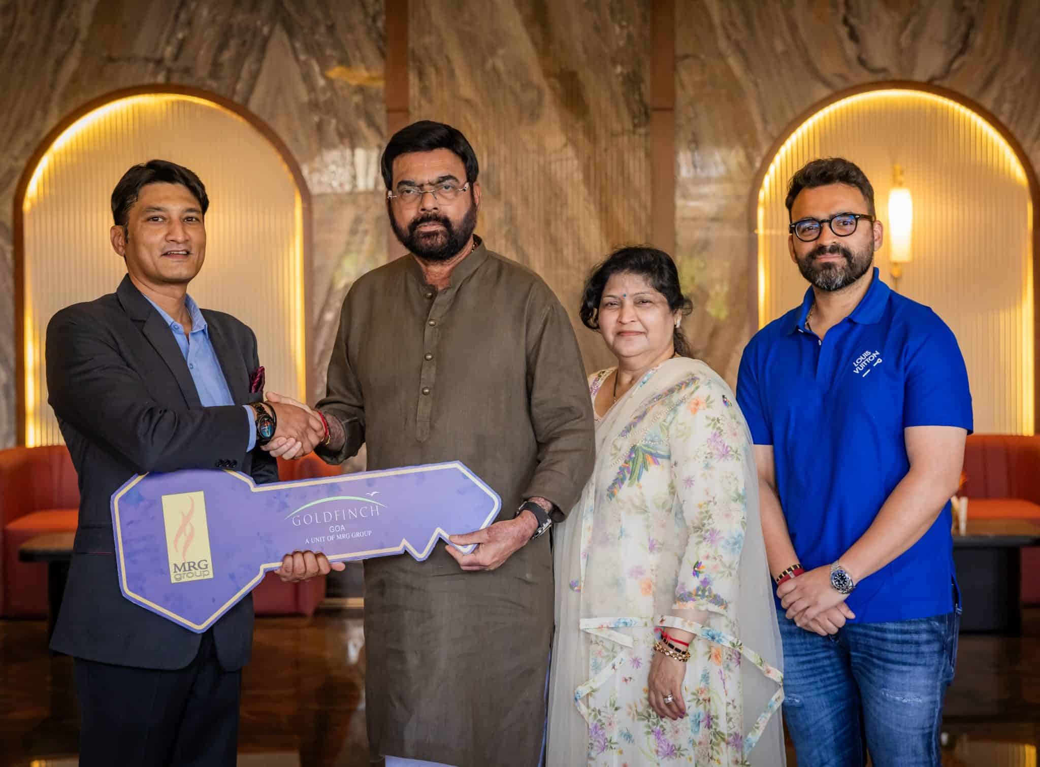 MRG Group Launches Goldfinch Hospitality in Panjim, Goa, 98-key